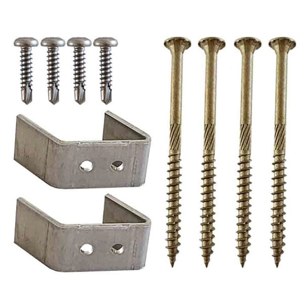 AZEK Impression Rail Express 45° Wall Mount Kit | The Deck Store