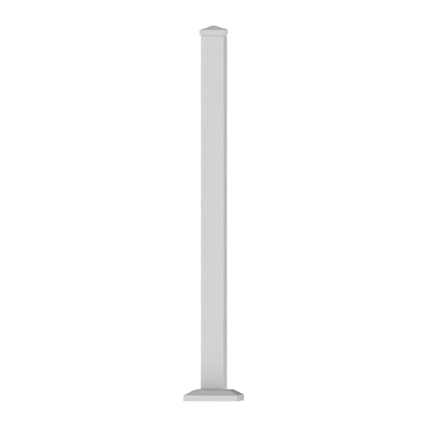 Avalon Aluminum Railing Posts | RDI | The Deck Store