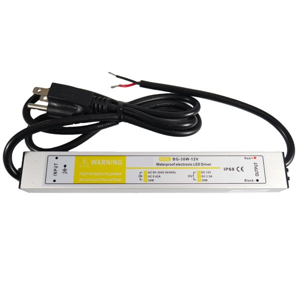 12VDC LED Power Supply | The Deck Store