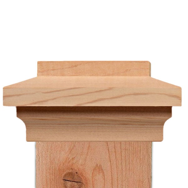 Island Wood Post Caps | Nantucket | The Deck Store