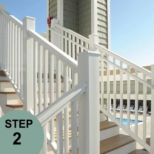 Premier Top Rail | Timbertech/Azek | The Deck Store