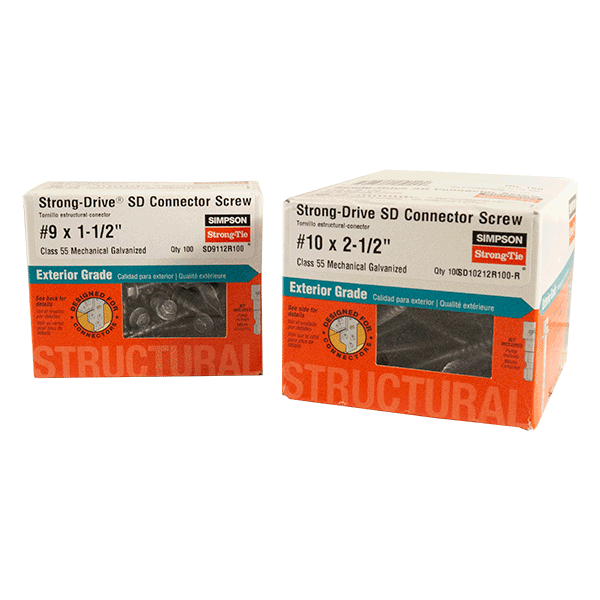 Strong-Drive SD Screws | Simpson Strong Tie | The Deck Store