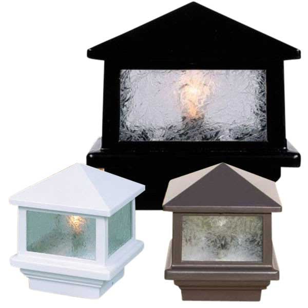 Sirius Pyramid Post Cap Light | The Deck Store