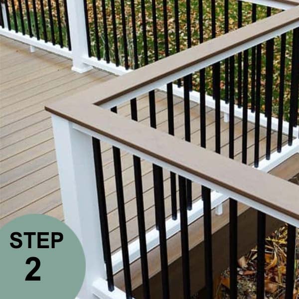 Drink Rail | Timbertech/Azek | The Deck Store