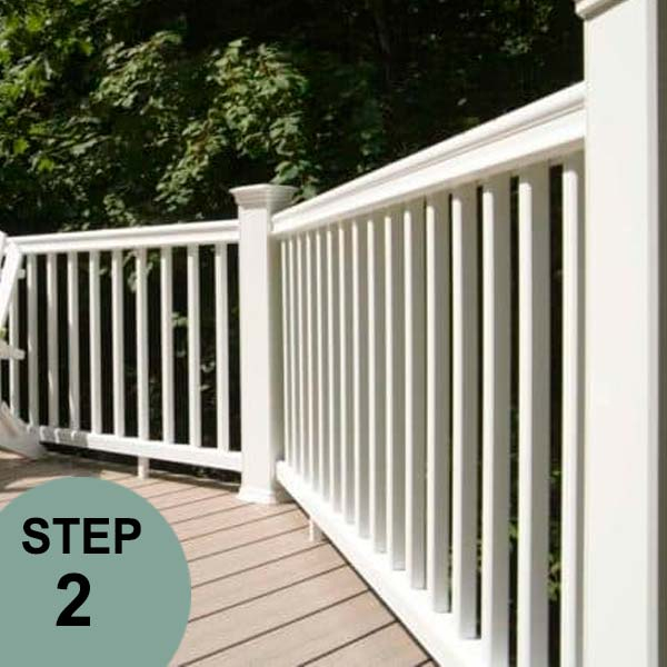 Radiance Top Rail | Timbertech/Azek | The Deck Store