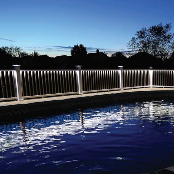 Low Volt LED Under Rail Strip Light | The Deck Store